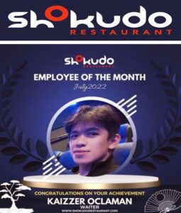 Young Filipino Online News publisher honored as Employee of the Month ...