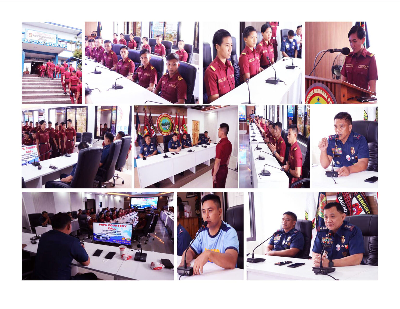 LOOK: Cadets of the Philippine National Police Academy (PNPA) paid ...