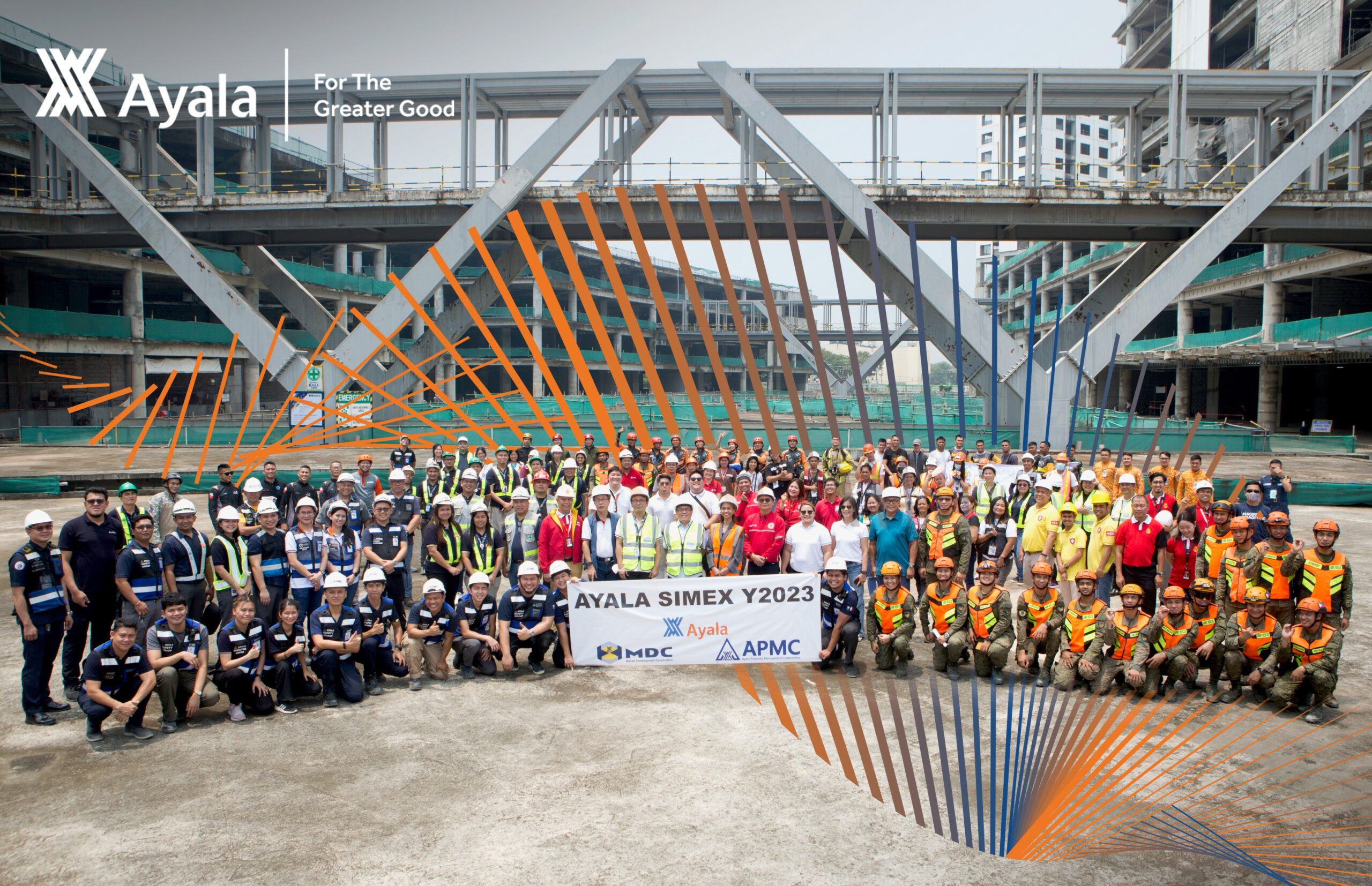 LOOK: Ayala group leads most advanced earthquake response simulation in ... LOOK: Ayala group leads most advanced earthquake response simulation in ...