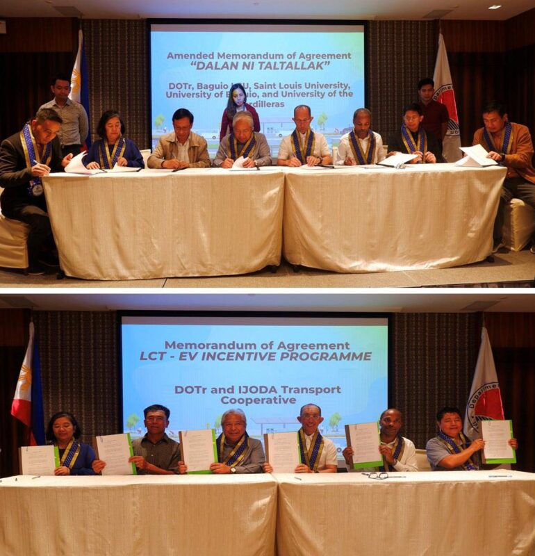 SUSTAINABLE MOBILITY TOOLS MOA INKED – Filipino News Sentinel