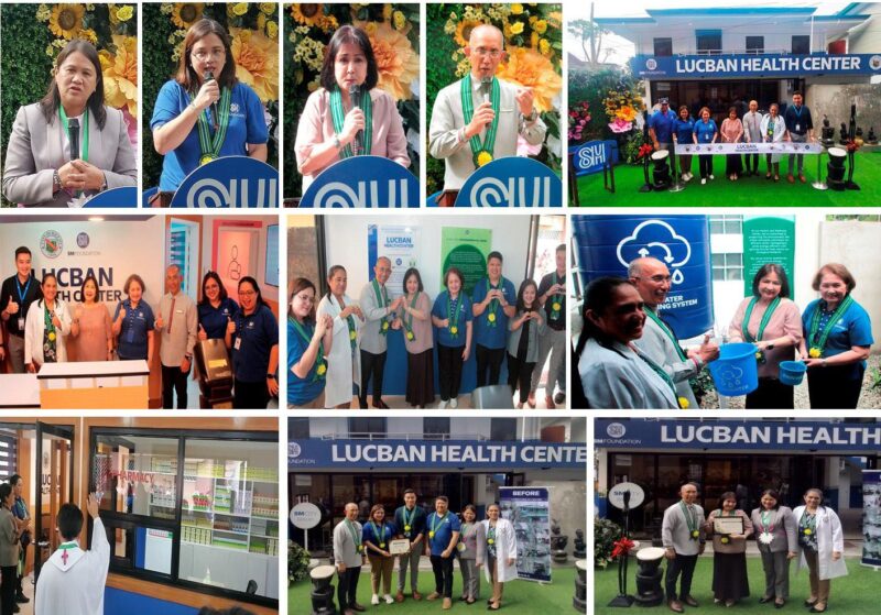 Lucban Health Center formally opened after the renovation through the ...