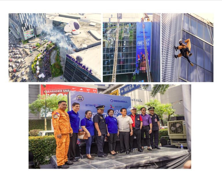 SM SUPERMALLS and BFP Conduct Fire Drill to Commemorate Fire Prevention ...
