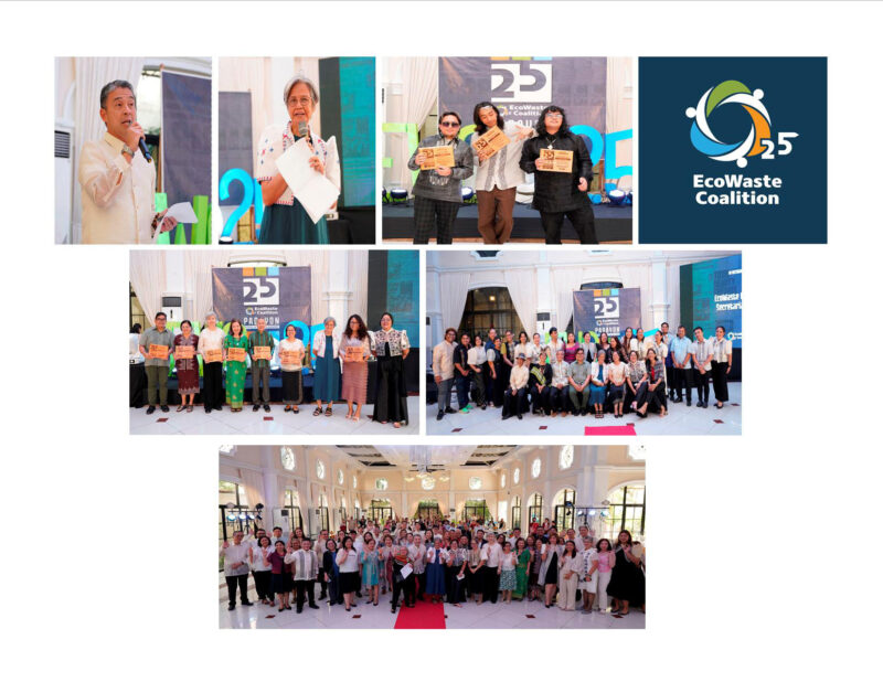 EcoWaste Coalition Marks 25 Years of Service to the People and the ...