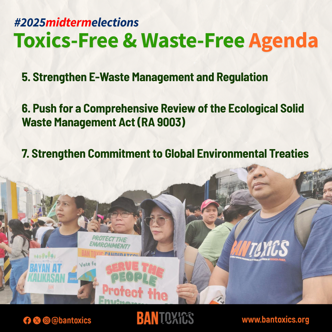 BAN Toxics calls on political aspirants to champion a toxics-free and ...