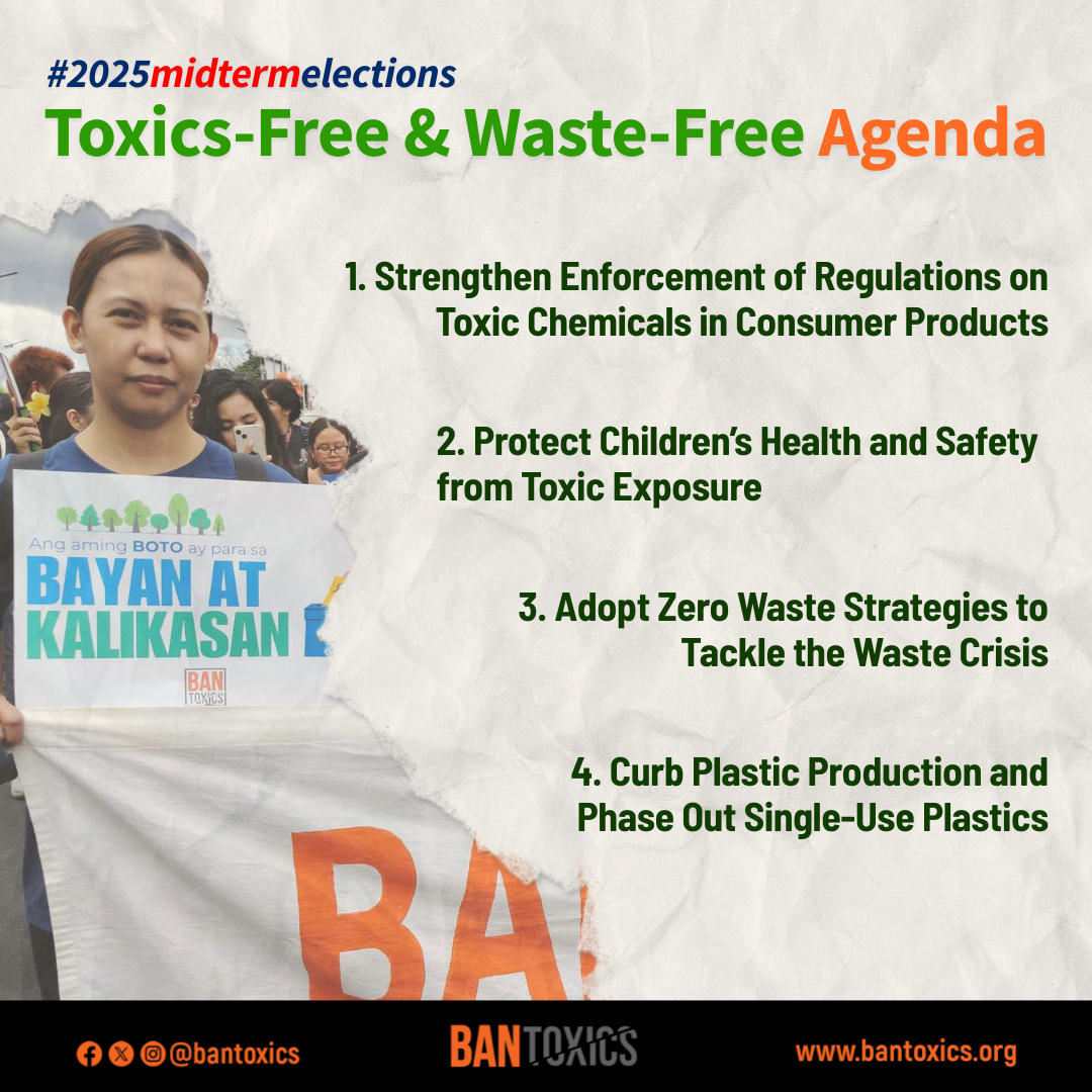BAN Toxics calls on political aspirants to champion a toxics-free and ...