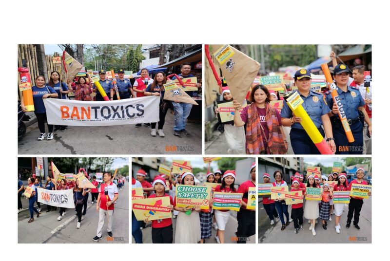 BAN Toxics Leads ‘Iwas Paputok’ Campaign for Safe, Toxics-Free Holiday ...